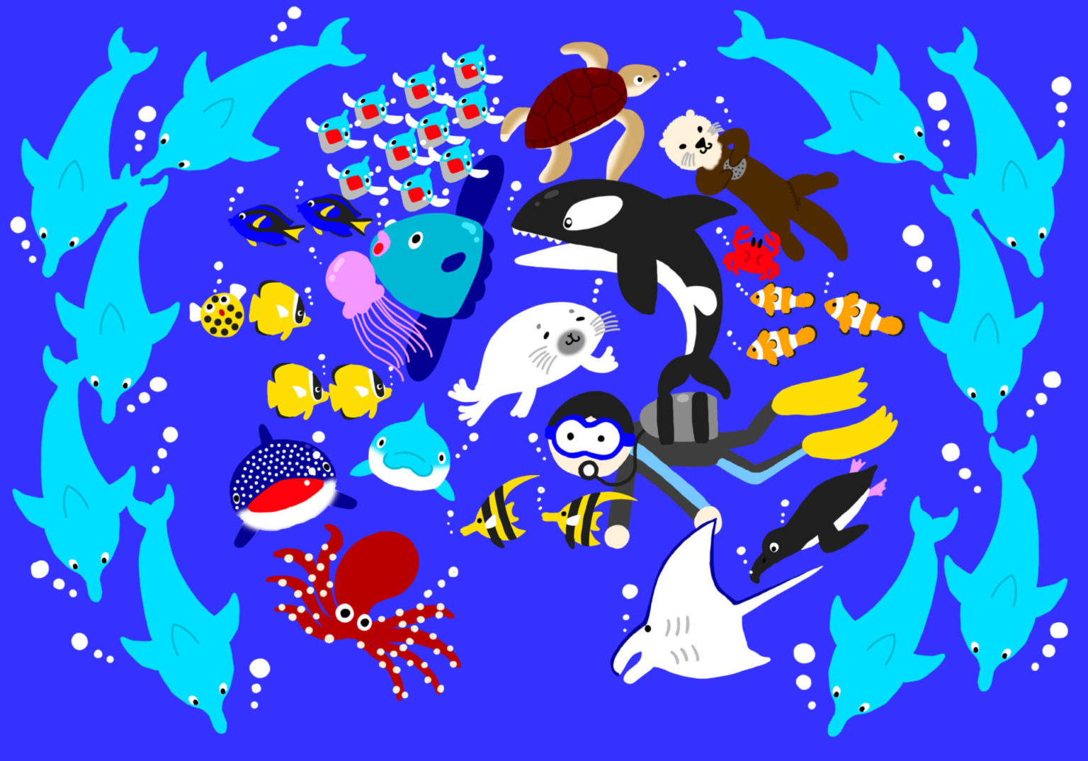 みんな集まれ！大海原から | まちごと美術館 ことこと[CotoCoto]